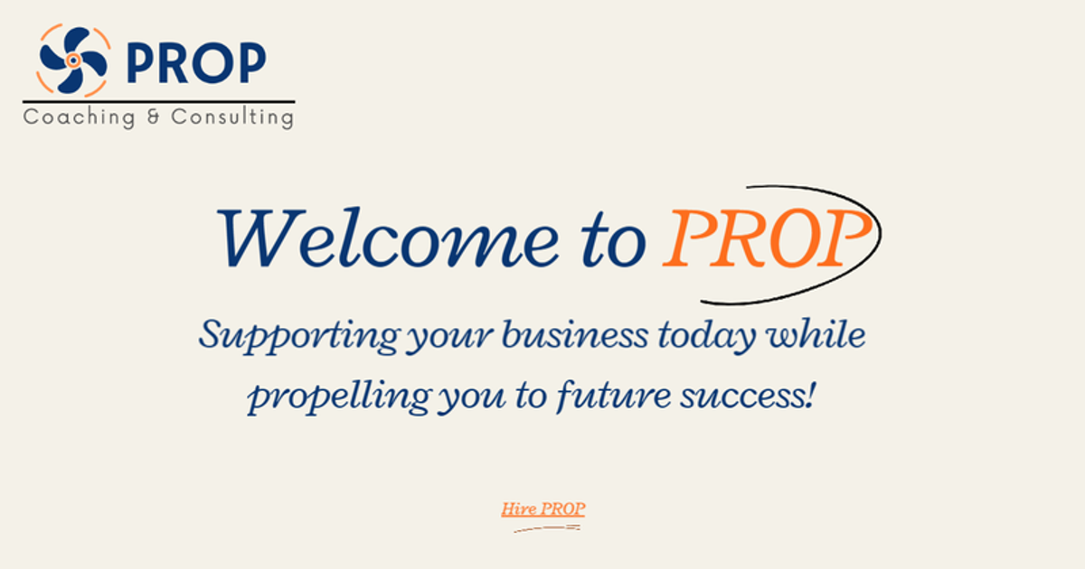 PROP Coaching and Consulting